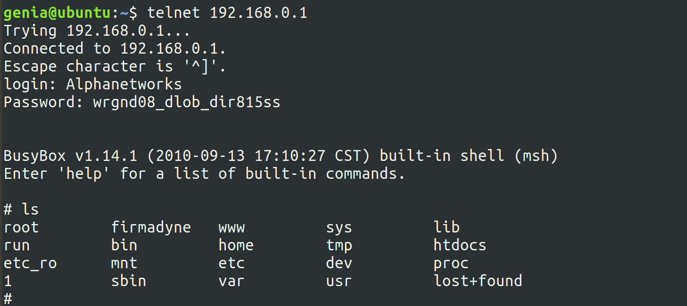 固件基础 | GENIA